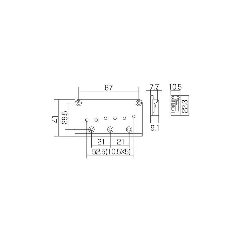 Gotoh - Twelve String Electric Guitar Bridge – Armstrong Music