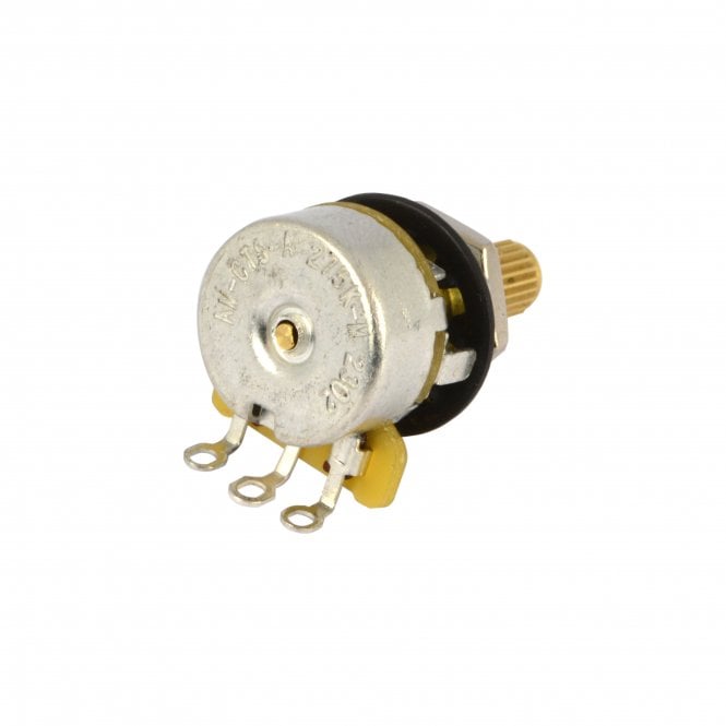 CTS - Guitar Pot, 250k (275k) Mini Split Shaft Audio Taper Pot 9% ...
